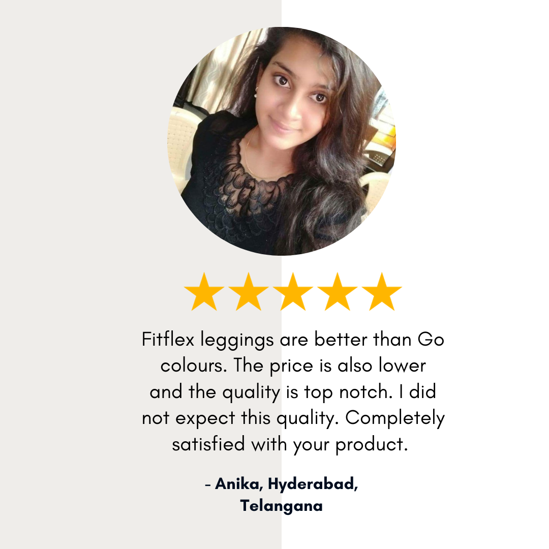 Black Ankle Fit Leggings for Women – Fitflex